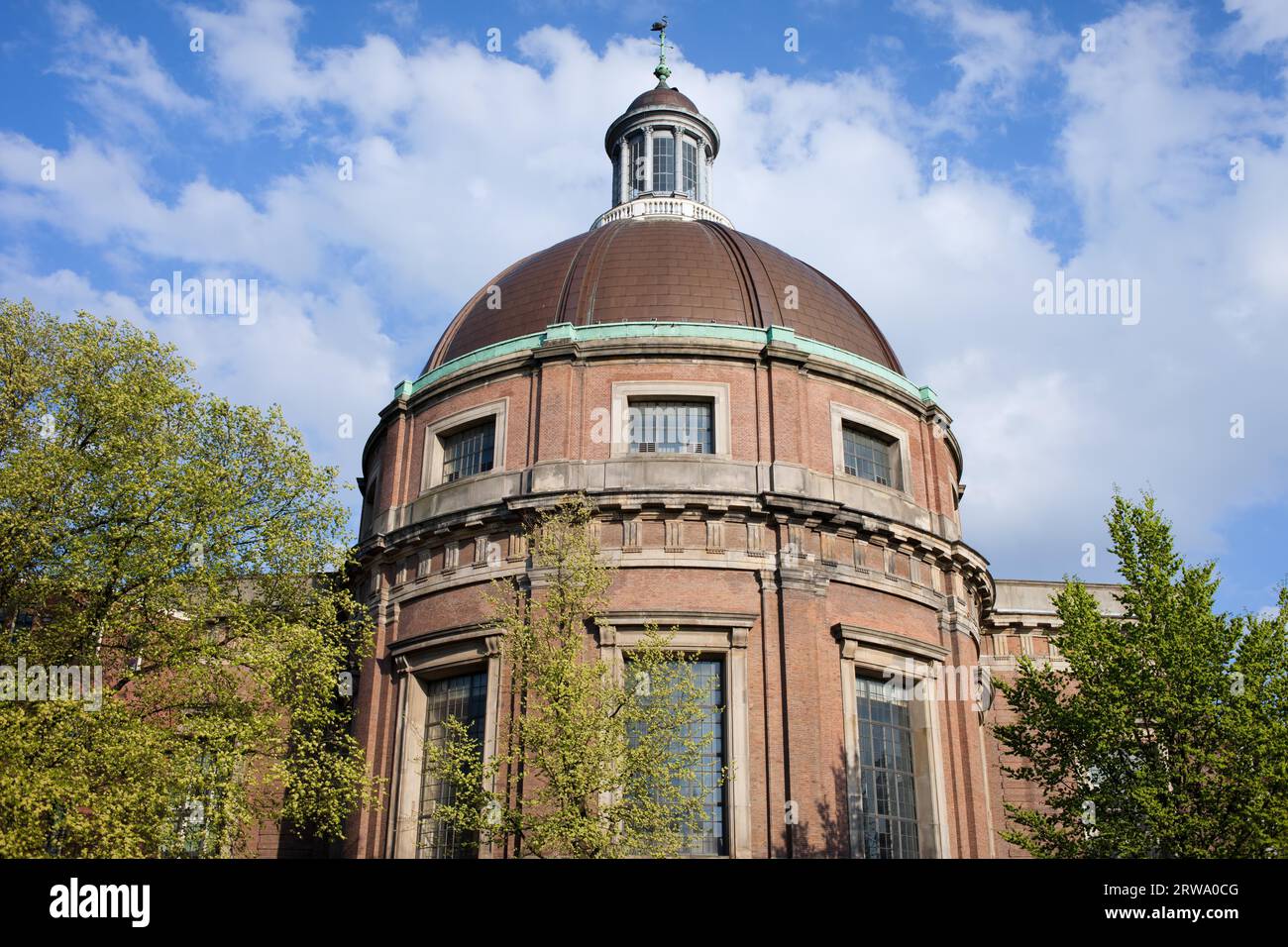 Round Lutheran Church (Ronde Lutherse Kerk) from 17th century in ...