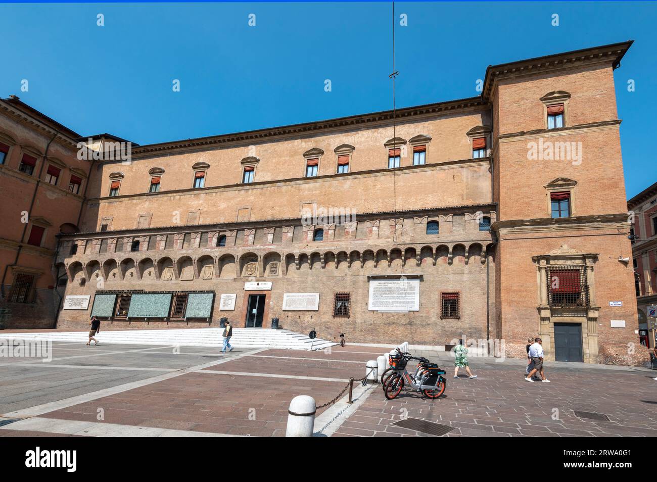 Bolgna wall paque hi-res stock photography and images - Alamy