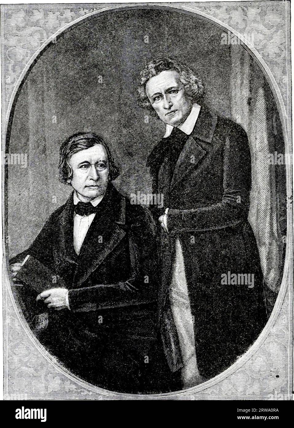 Grimm brothers portrait hi-res stock photography and images - Alamy