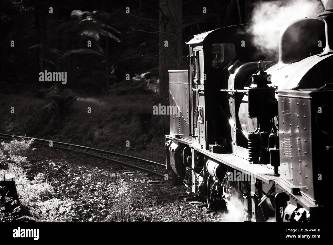 Wooden steam train hi-res stock photography and images - Alamy