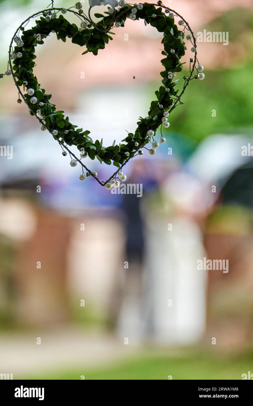 Heart shape love symbol Stock Photo - Alamy