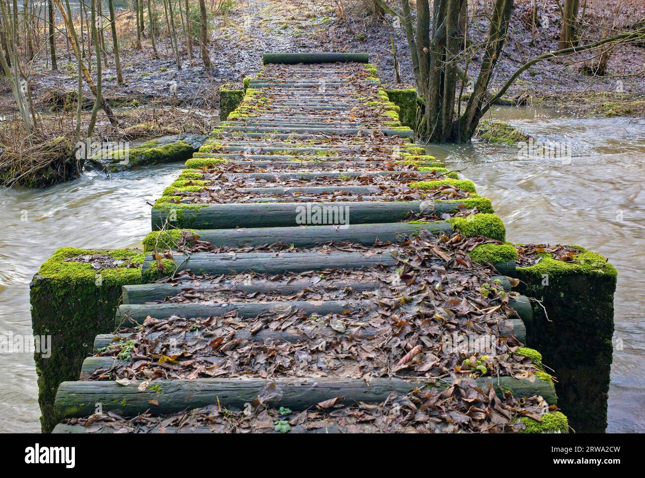 Old bridge footbridge Stock Photo - Alamy