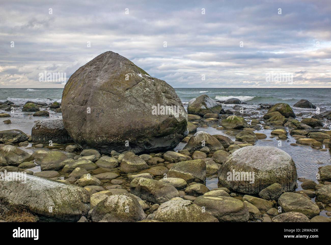 North Shore Nature Reserve Wittow Ruegen Stock Photo - Alamy