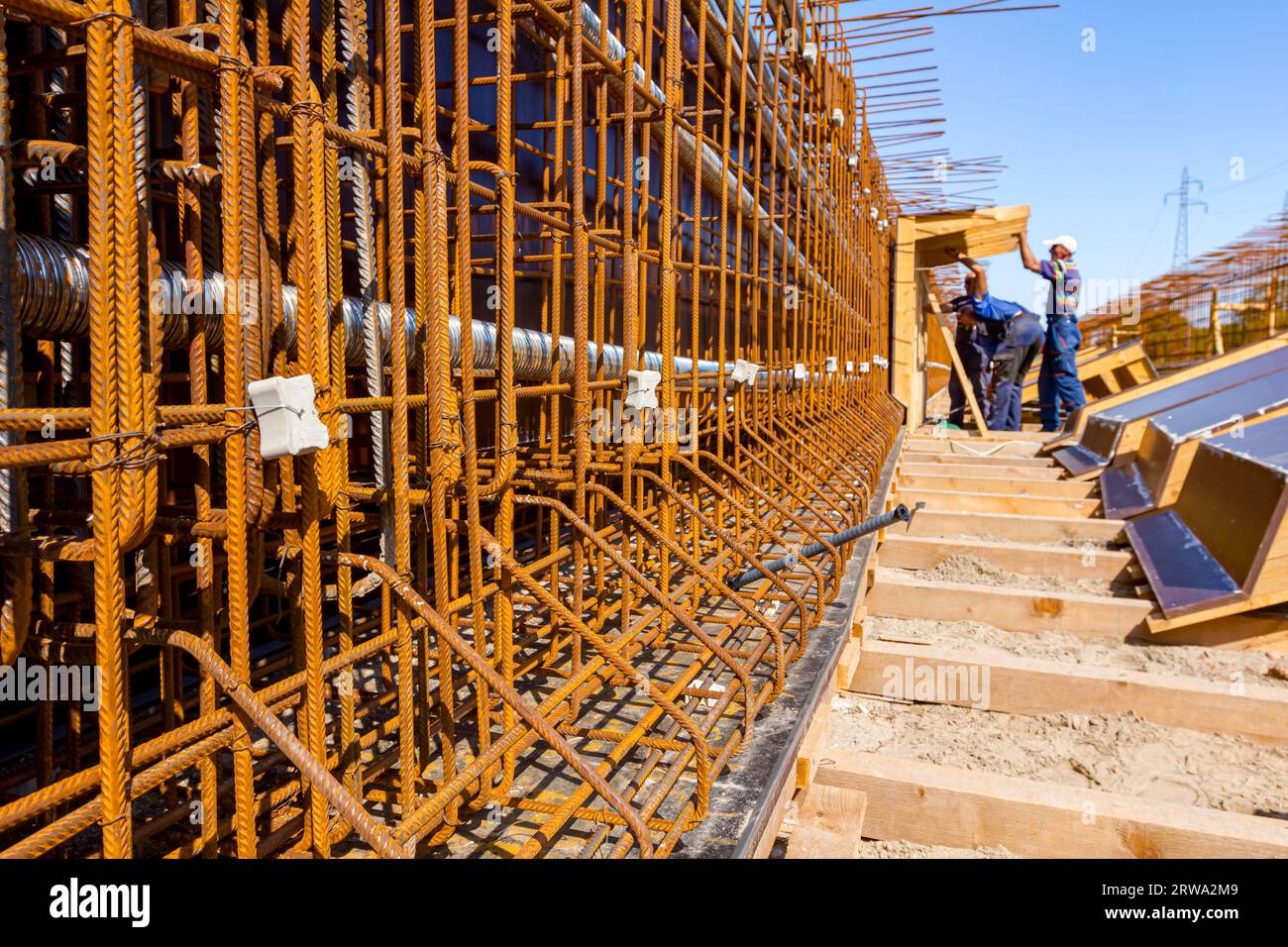 Concrete spacers hi-res stock photography and images - Alamy