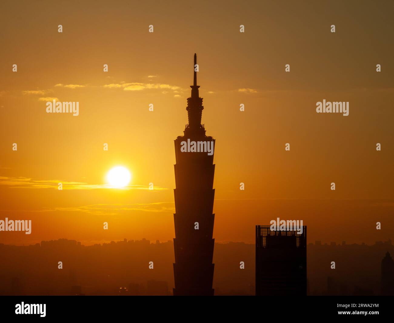 The air quality is poor and the urban landscape is gray. City ...