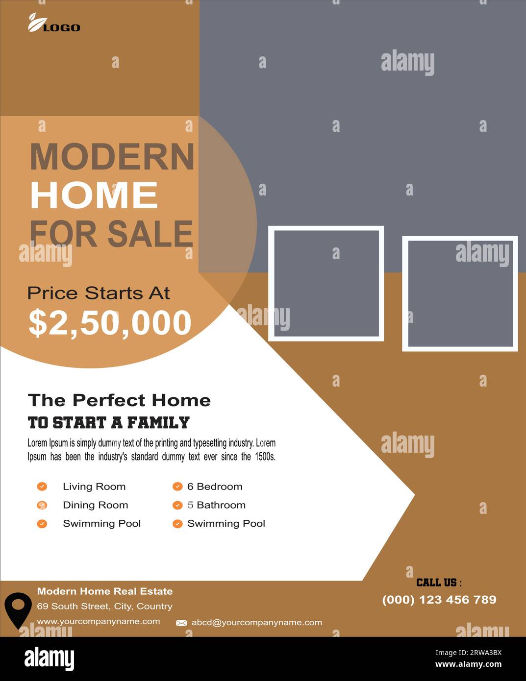 Home sale booklet hi-res stock photography and images - Alamy