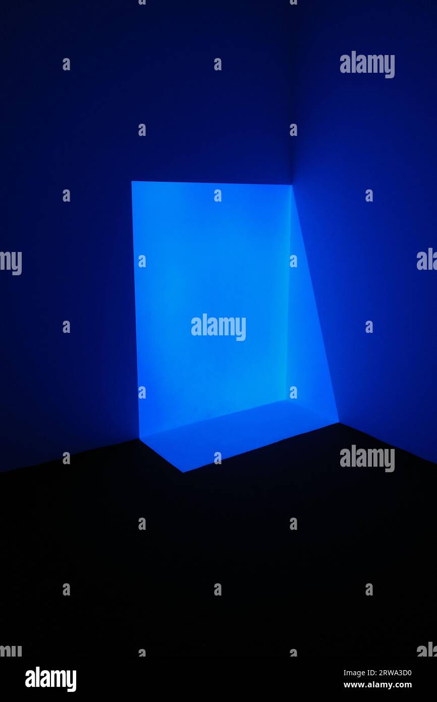 Mallorca, Spain - 30 August, 2023: 'Juke Blue' by American artist James ...