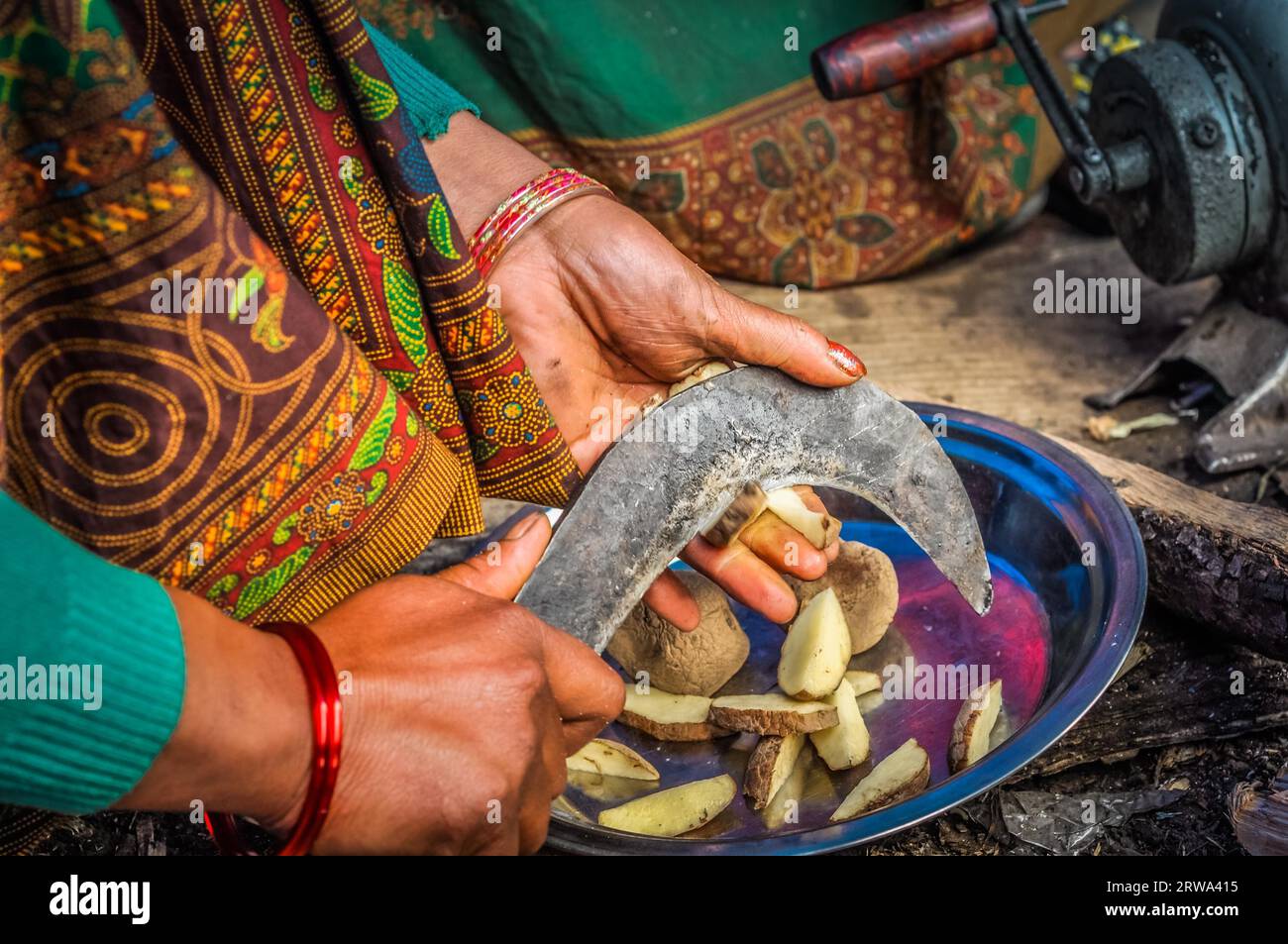 Nepalese hold hands hi-res stock photography and images - Alamy