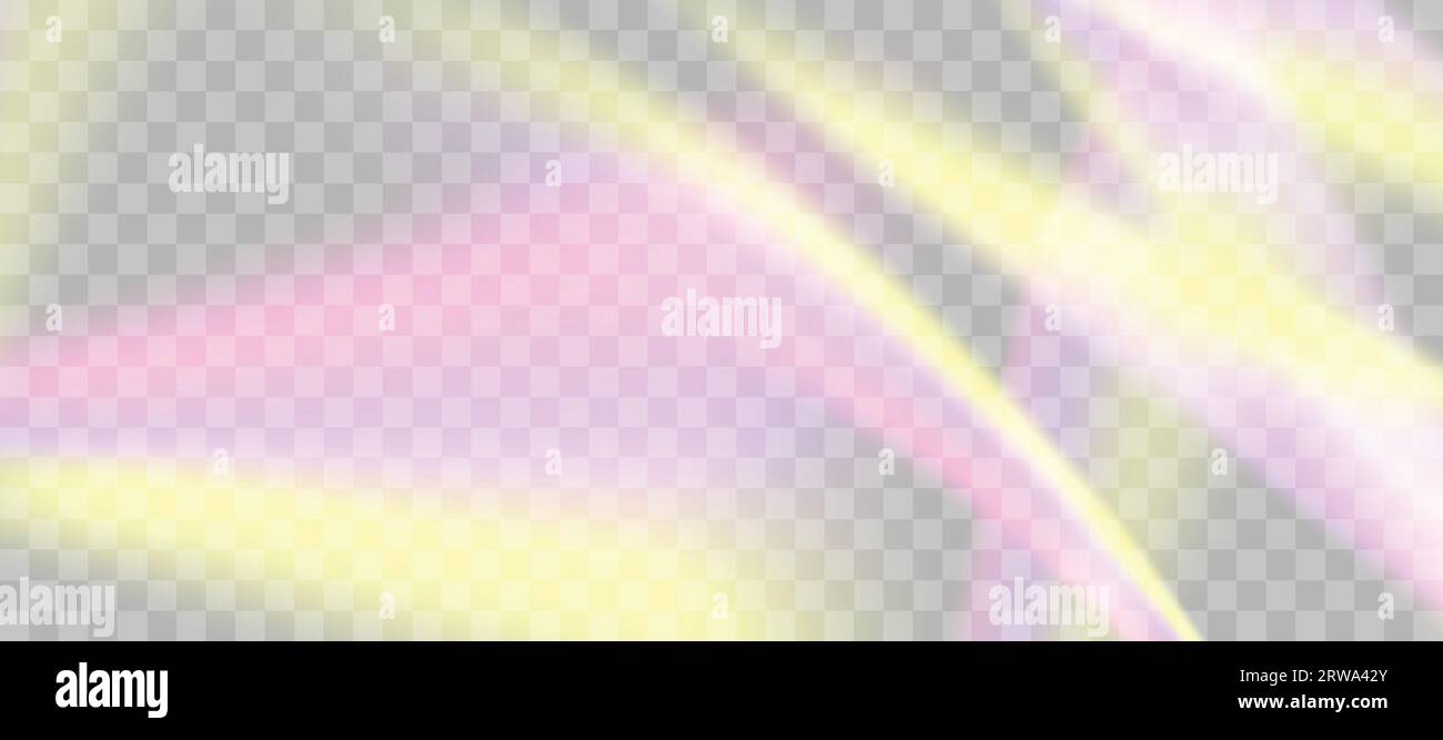 Light effect with lines, transparent background, overlay. Vector ...