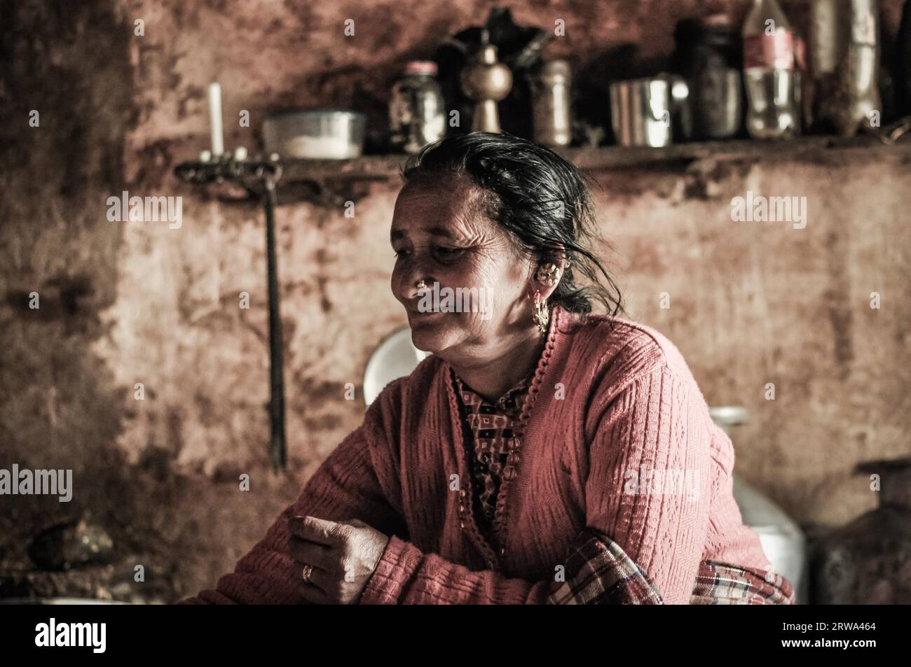 Nepal kitchen hi-res stock photography and images - Alamy