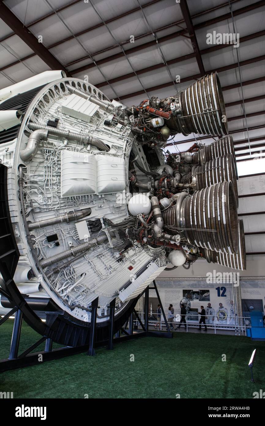 Apollo 11 Engines On Display