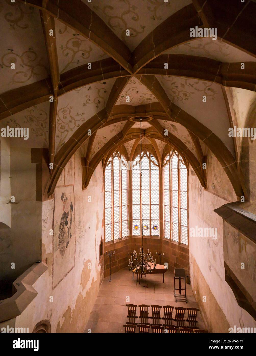 Rochlitz Castle Castle Chapel Stock Photo - Alamy