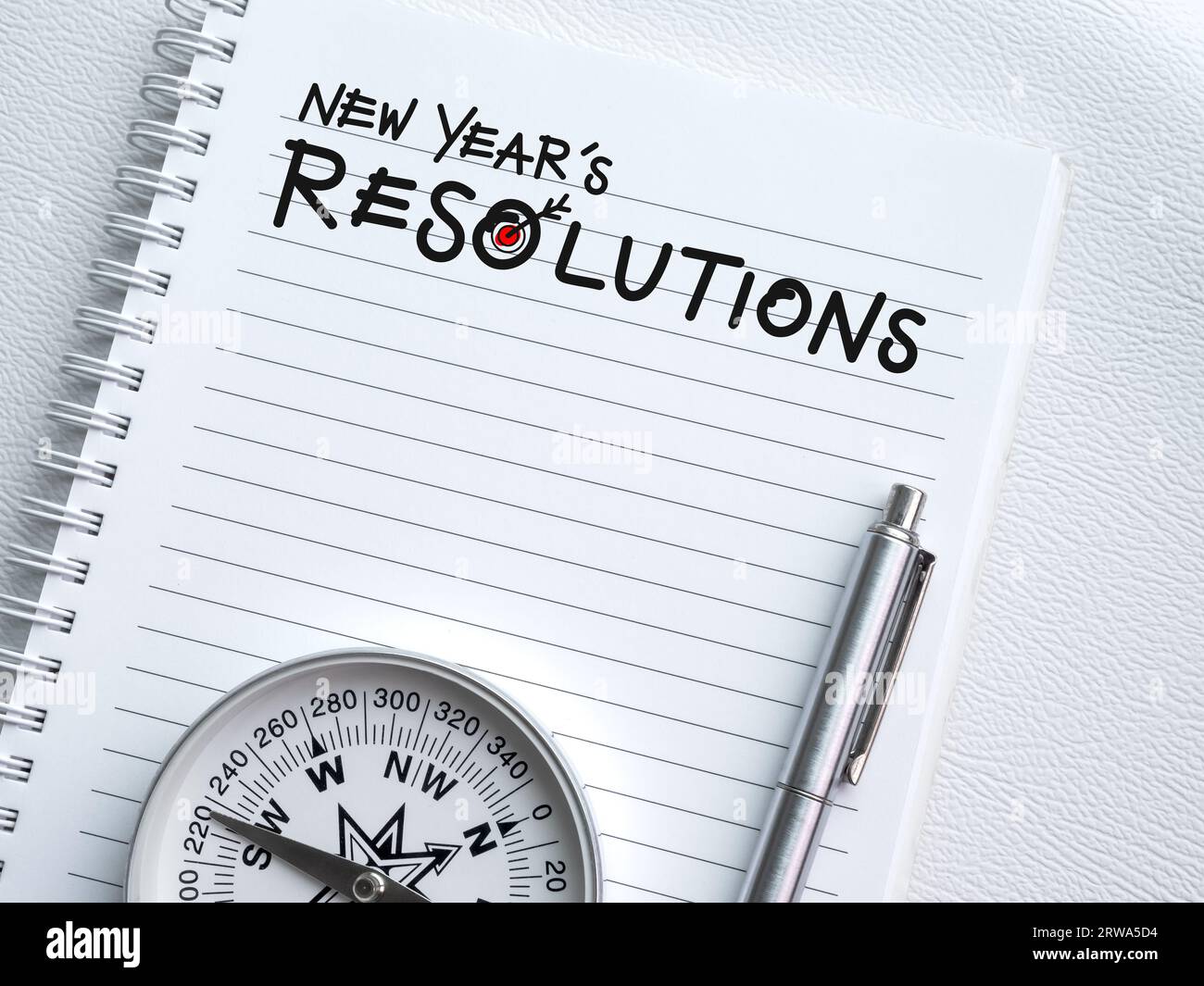 Goals, action, plan, business direction and to do list concepts in new ...