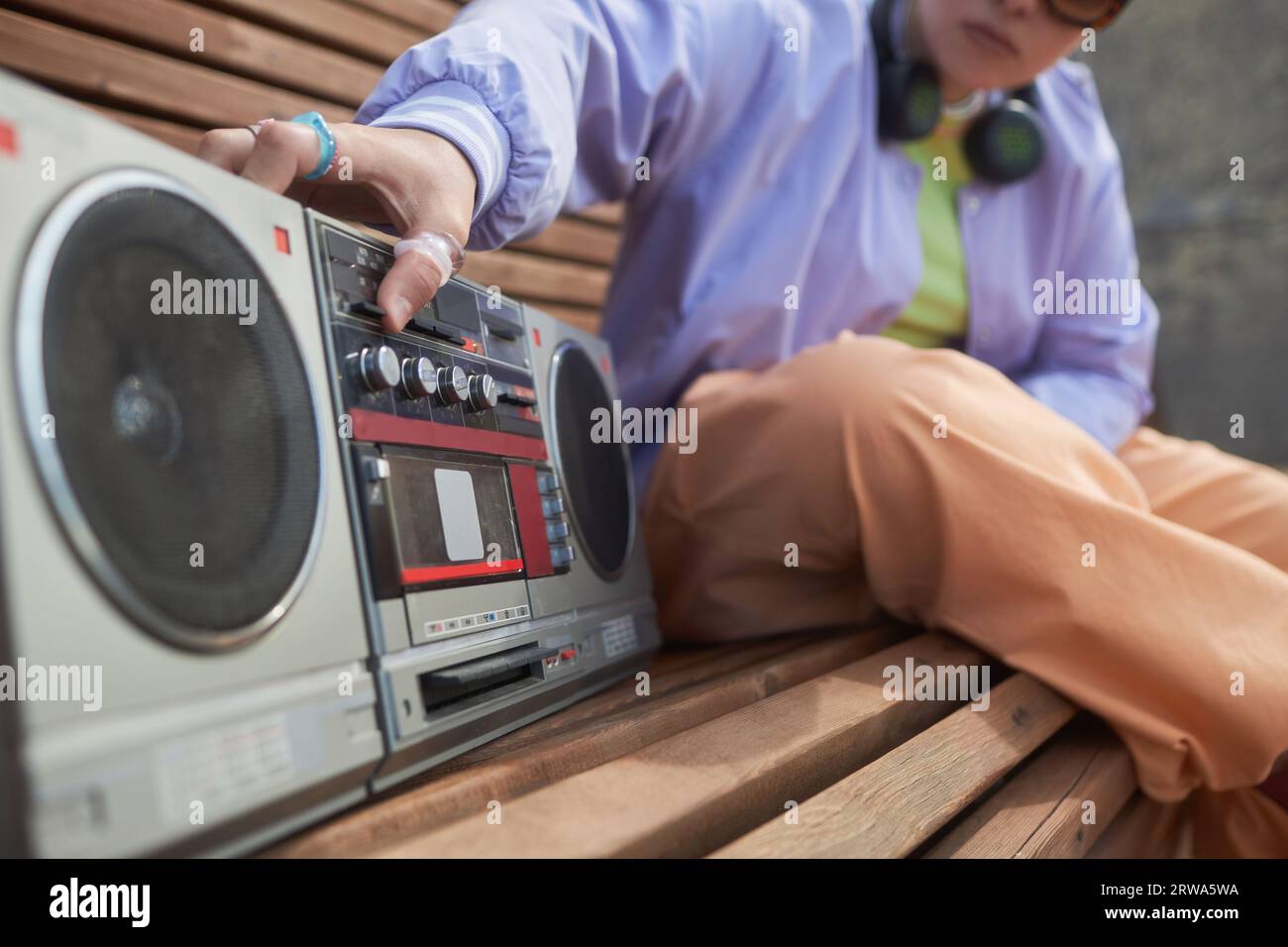 Boom box 90s hi-res stock photography and images - Alamy