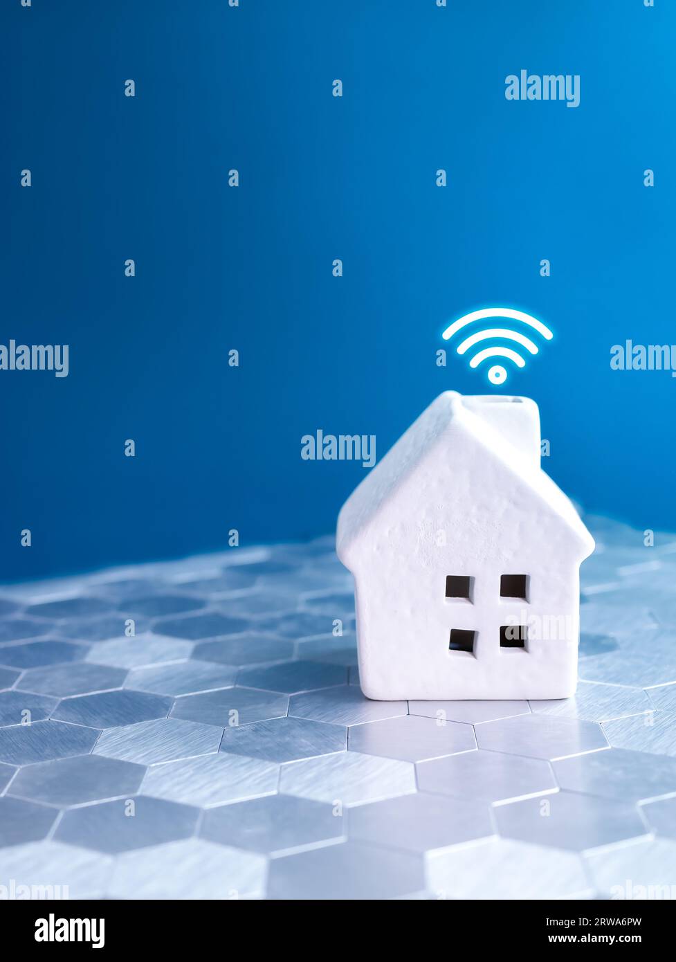 Home Wifi signal, smart home control and automation system technology ...