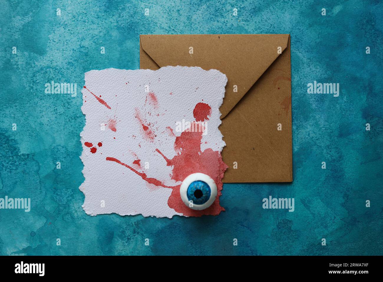Blood spatter paper hi-res stock photography and images - Alamy