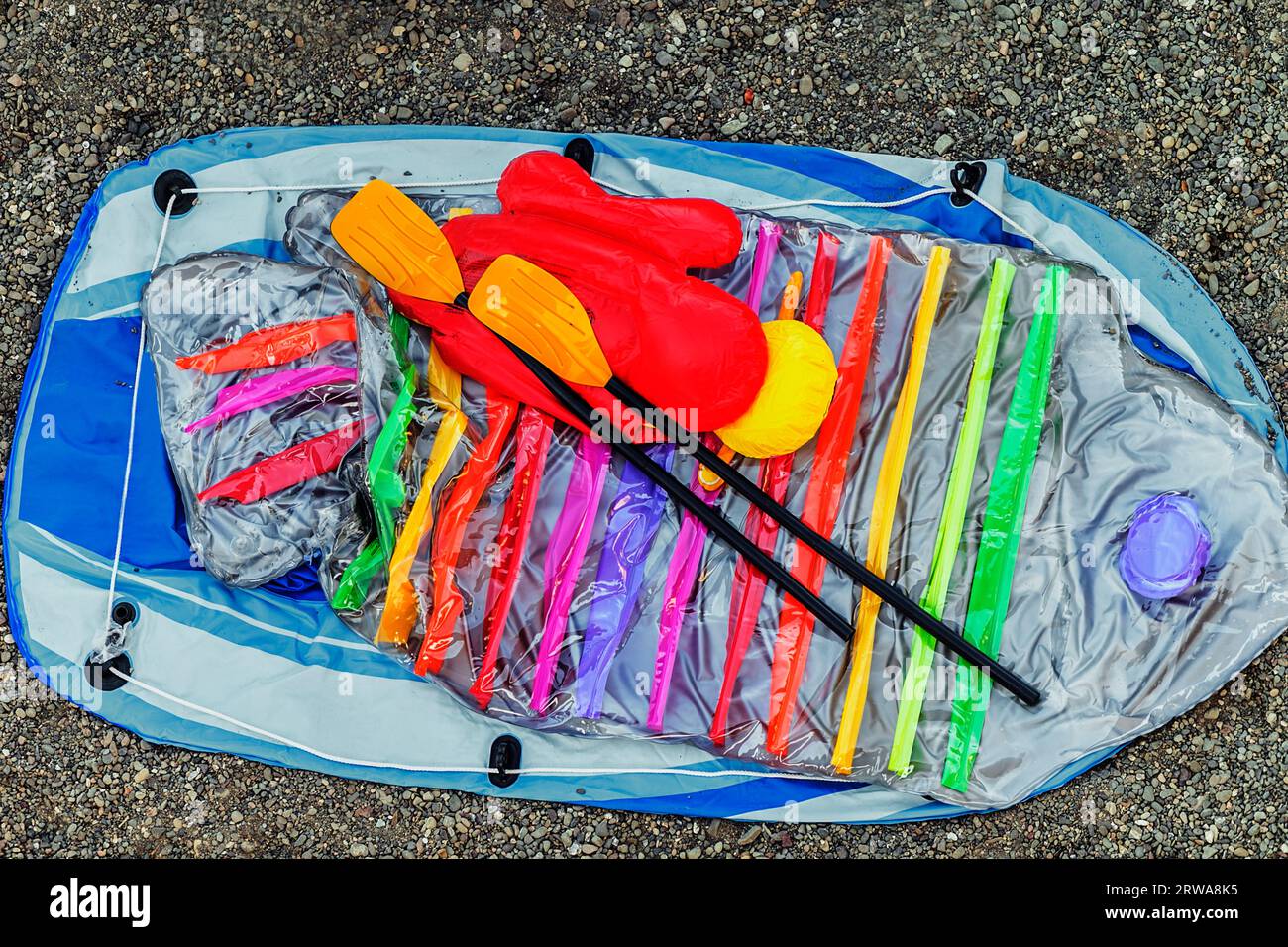 Deflated inflatable hi-res stock photography and images - Alamy