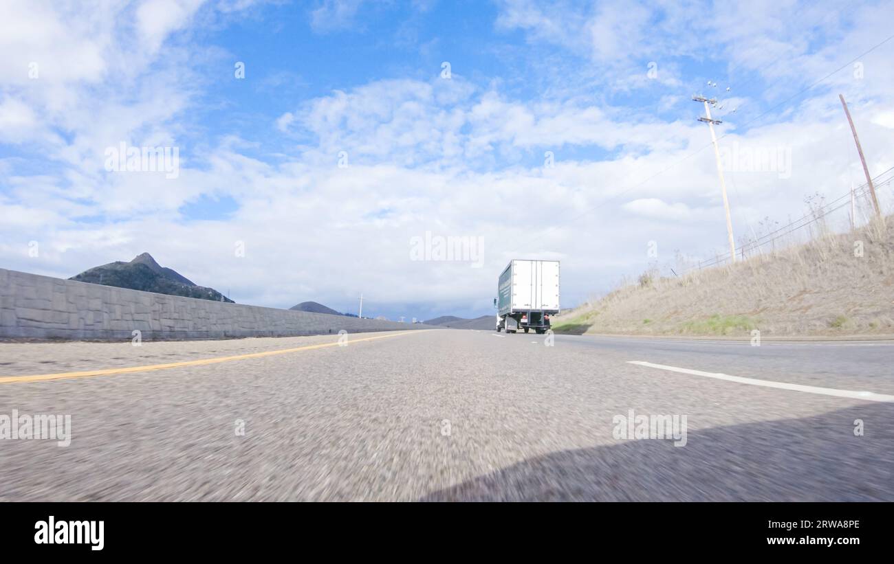 Highway 101 california pov hi-res stock photography and images - Alamy
