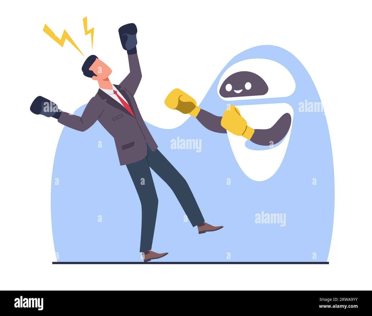 Boxing ability Stock Vector Images - Alamy