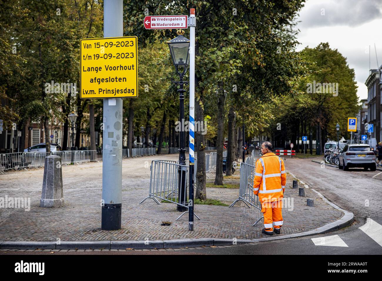 THE HAGUE - The route for Budget Day in the Hofstad. ANP RAMON VAN ...