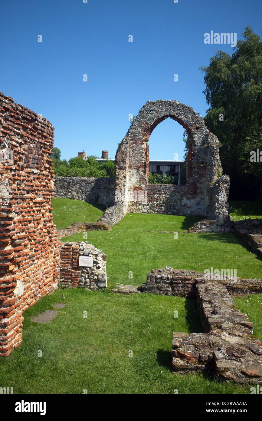 St Augustines Abbey Benedictine monastery in Canterbury UK Stock Photo ...