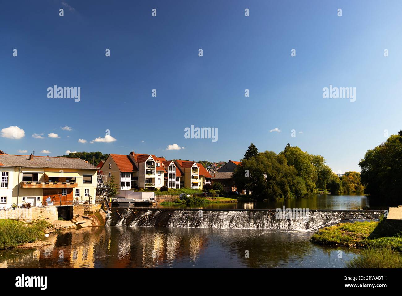 the historic german town of rotenburg an der fulda Stock Photo - Alamy
