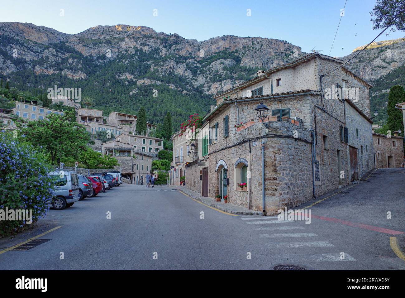 Deia, Mallorca, Spain - 11 June, 2023: Traditional architecture in the ...