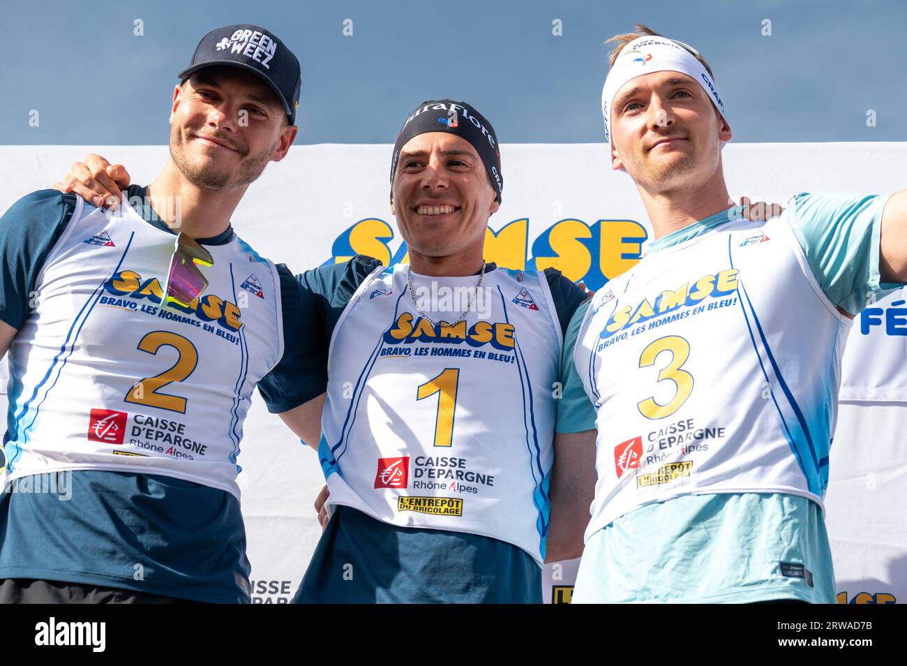 FILLON MAILLET QUENTIN and CLAUDE FABIEN and JACQUELIN EMILIEN during ...