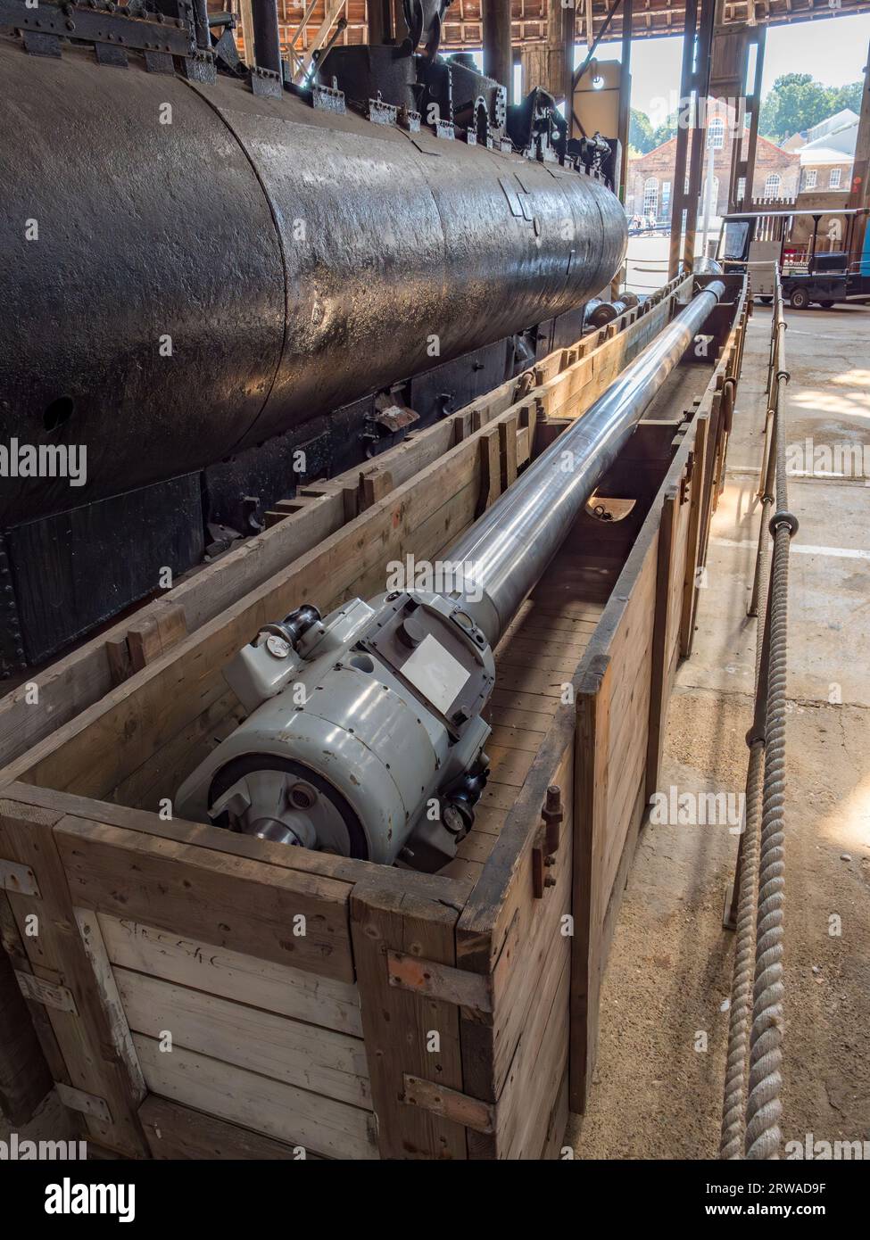 A spare attache periscope from HMS submarine Ocelot in the Big Space ...