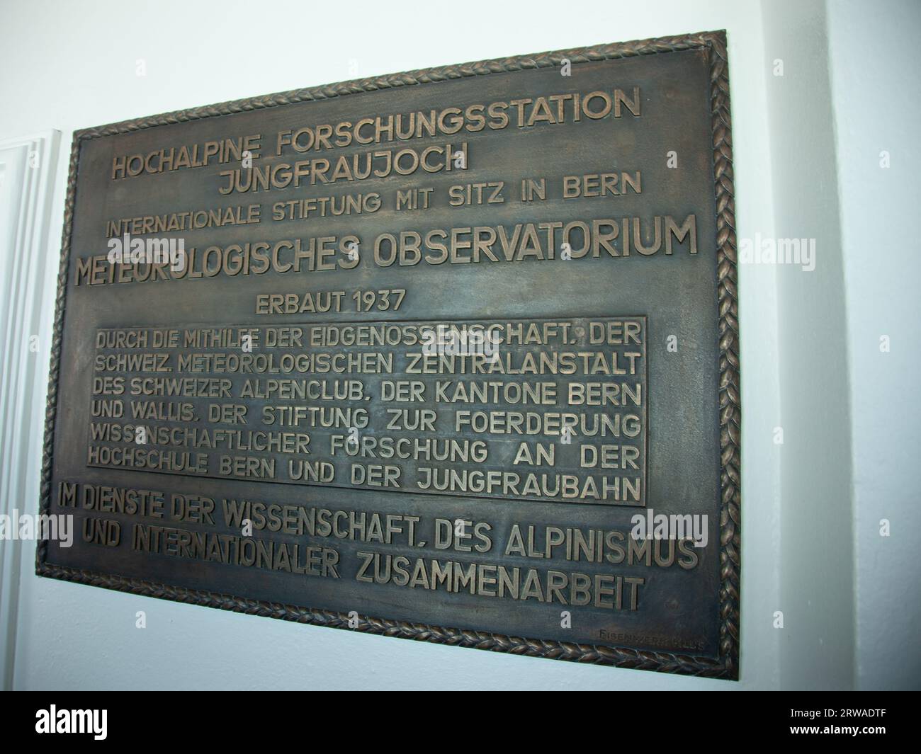 Taking the train ride up to Jungfraujoch, the top of Europe Stock Photo ...