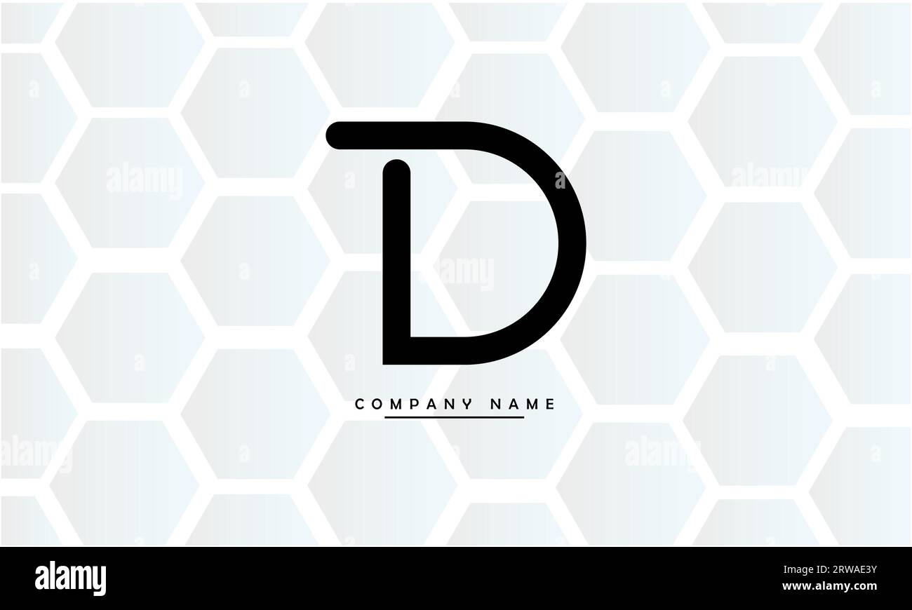 Letter c d logo hi-res stock photography and images - Alamy