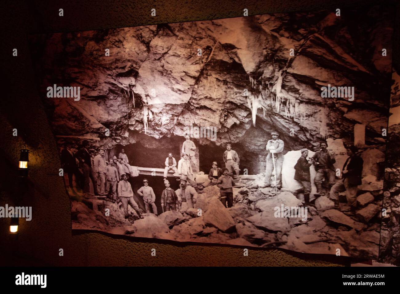 Taking the train ride up to Jungfraujoch, the top of Europe Stock Photo ...