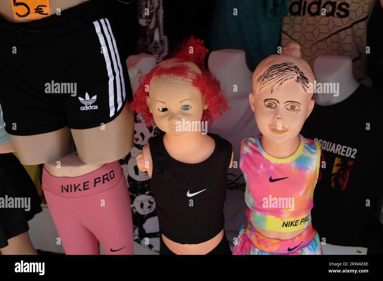 Ugly, disturbing, shop dummies Stock Photo - Alamy