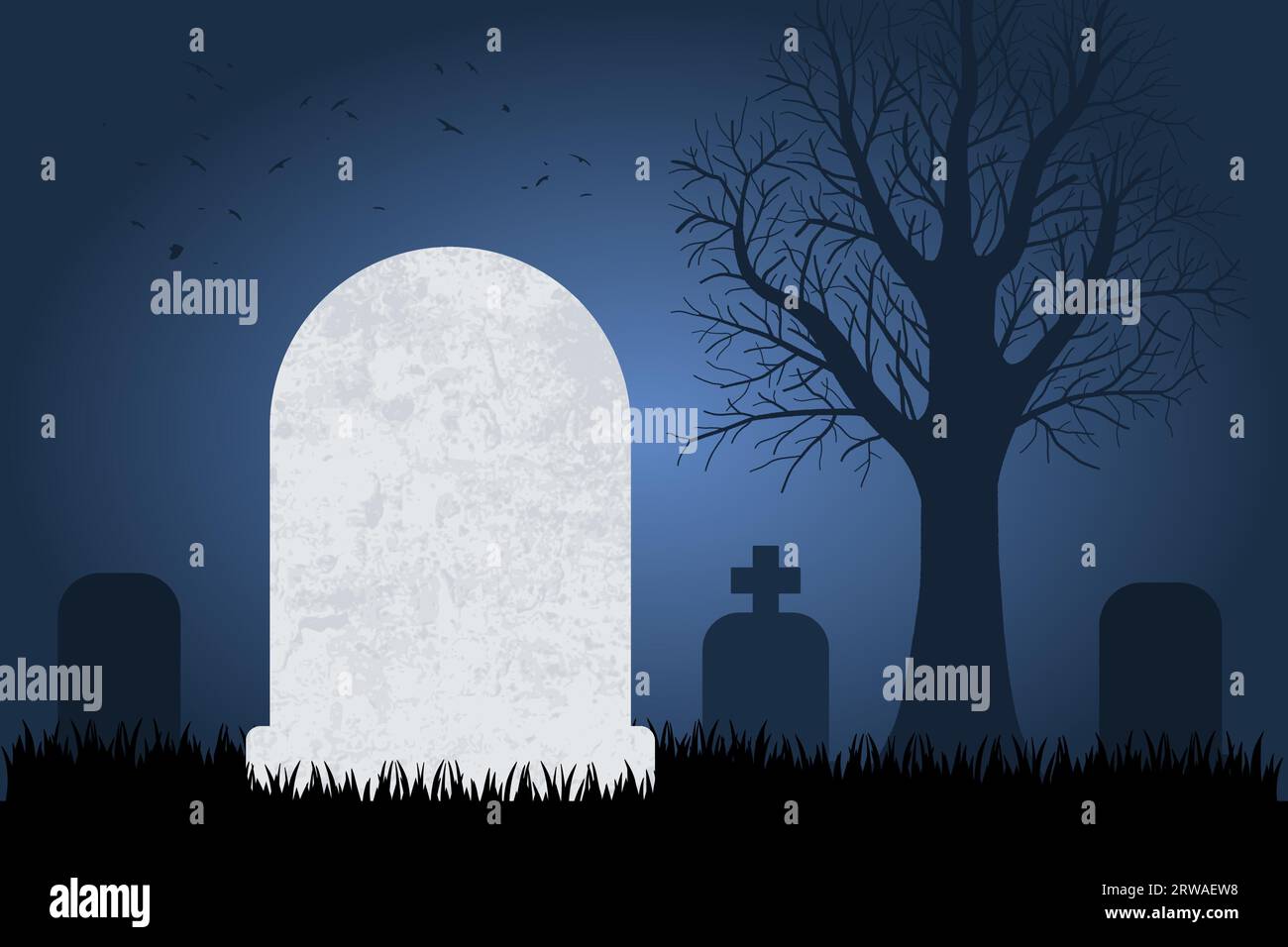 Blank tombstone template Stock Vector Images - Alamy