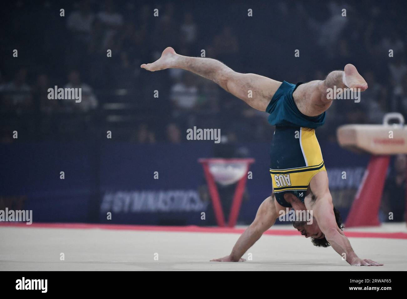 Paris, France. 17th Sep, 2023. Australia's Clay Mason Stephens competes ...