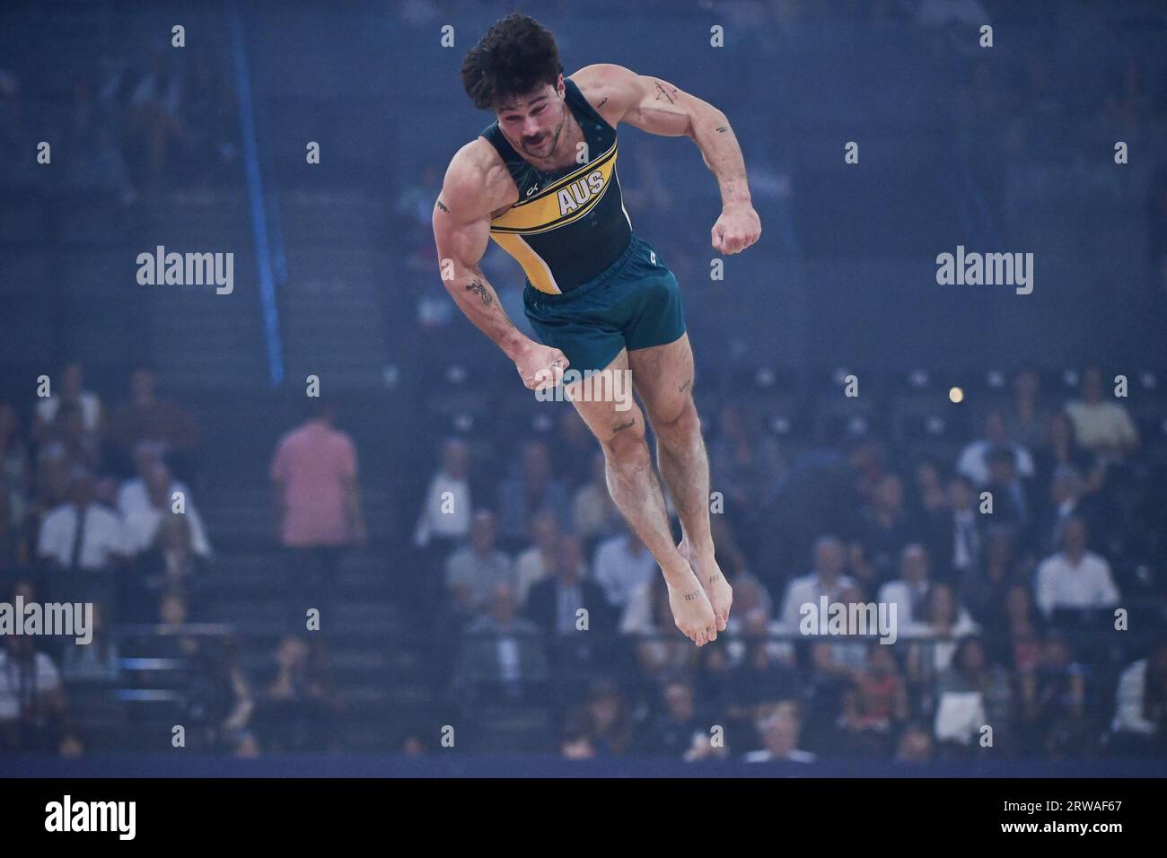 Paris, France. 17th Sep, 2023. Australia's Clay Mason Stephens competes ...