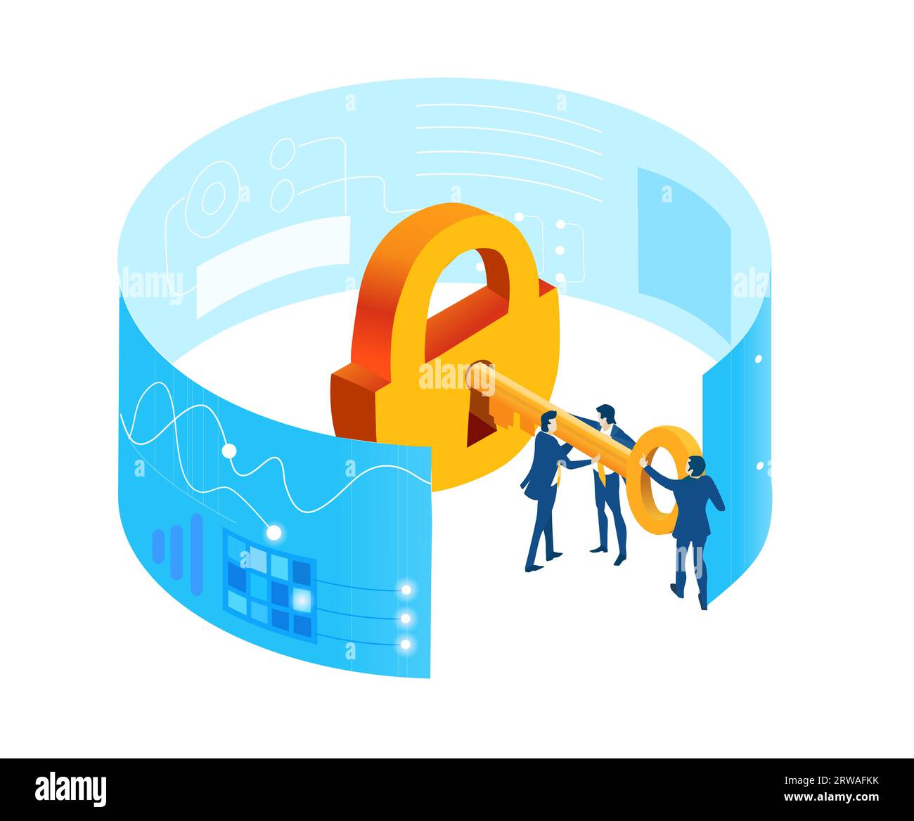 Business people working together, collaborating on project, sharing ...