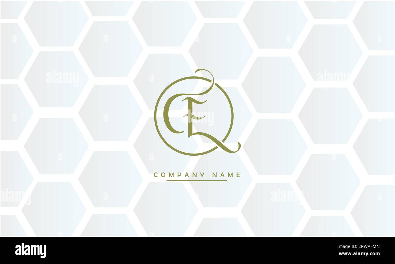 Ec letters Stock Vector Images - Alamy