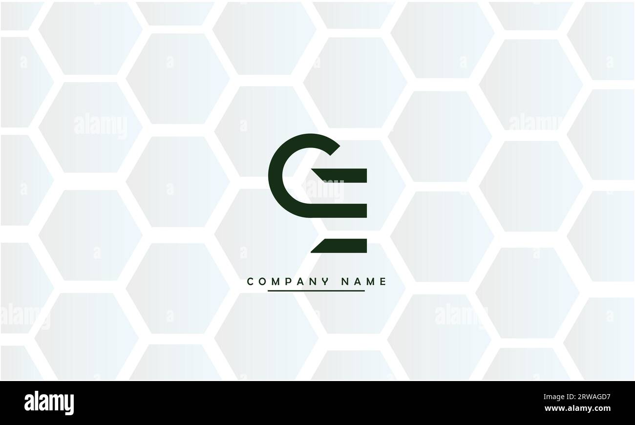 Ce real estate logo hi-res stock photography and images - Alamy