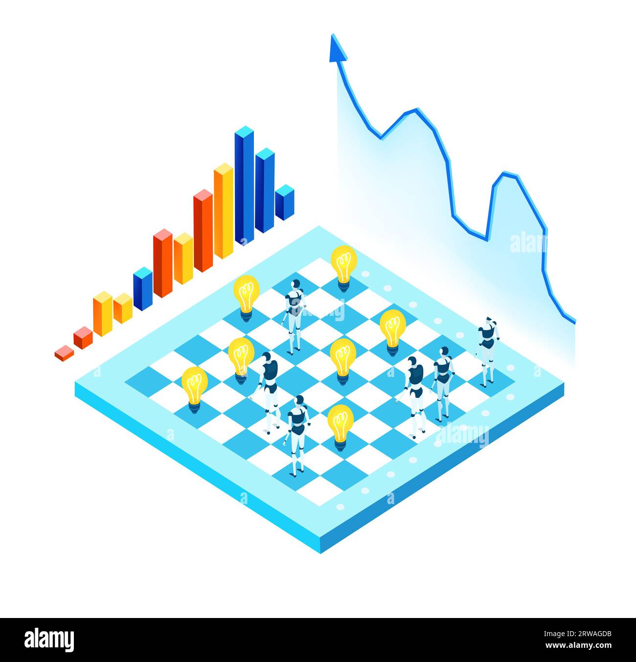 Ai robot business Cut Out Stock Images & Pictures - Alamy