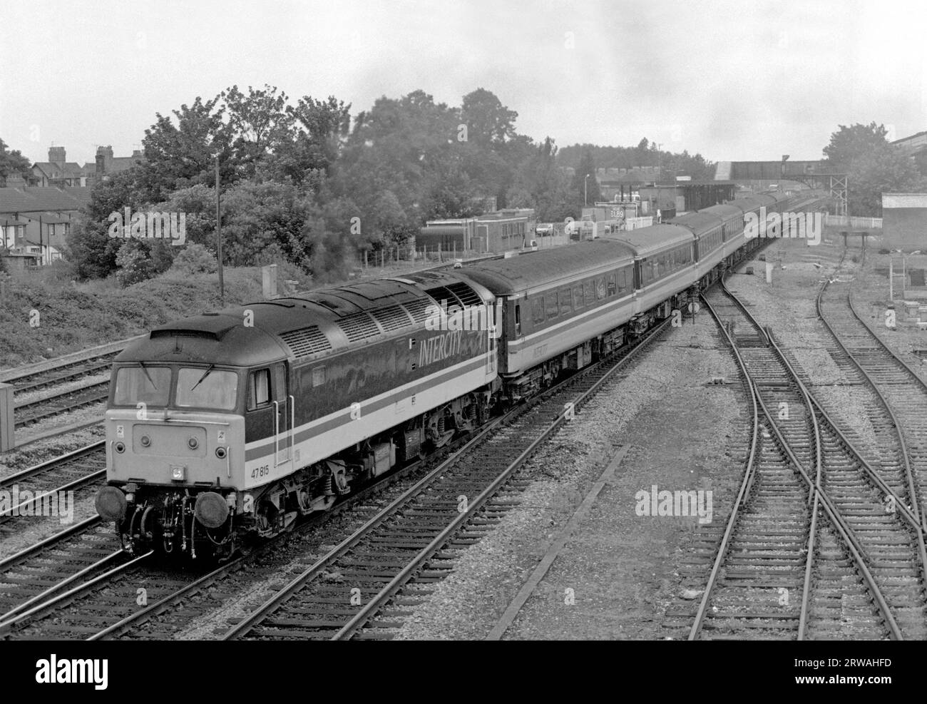 Train number 4 Black and White Stock Photos & Images - Alamy