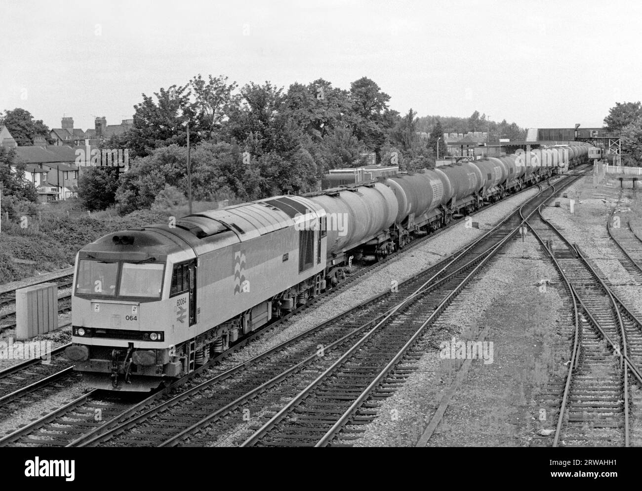 Freight wagon british railways railway Black and White Stock Photos ...
