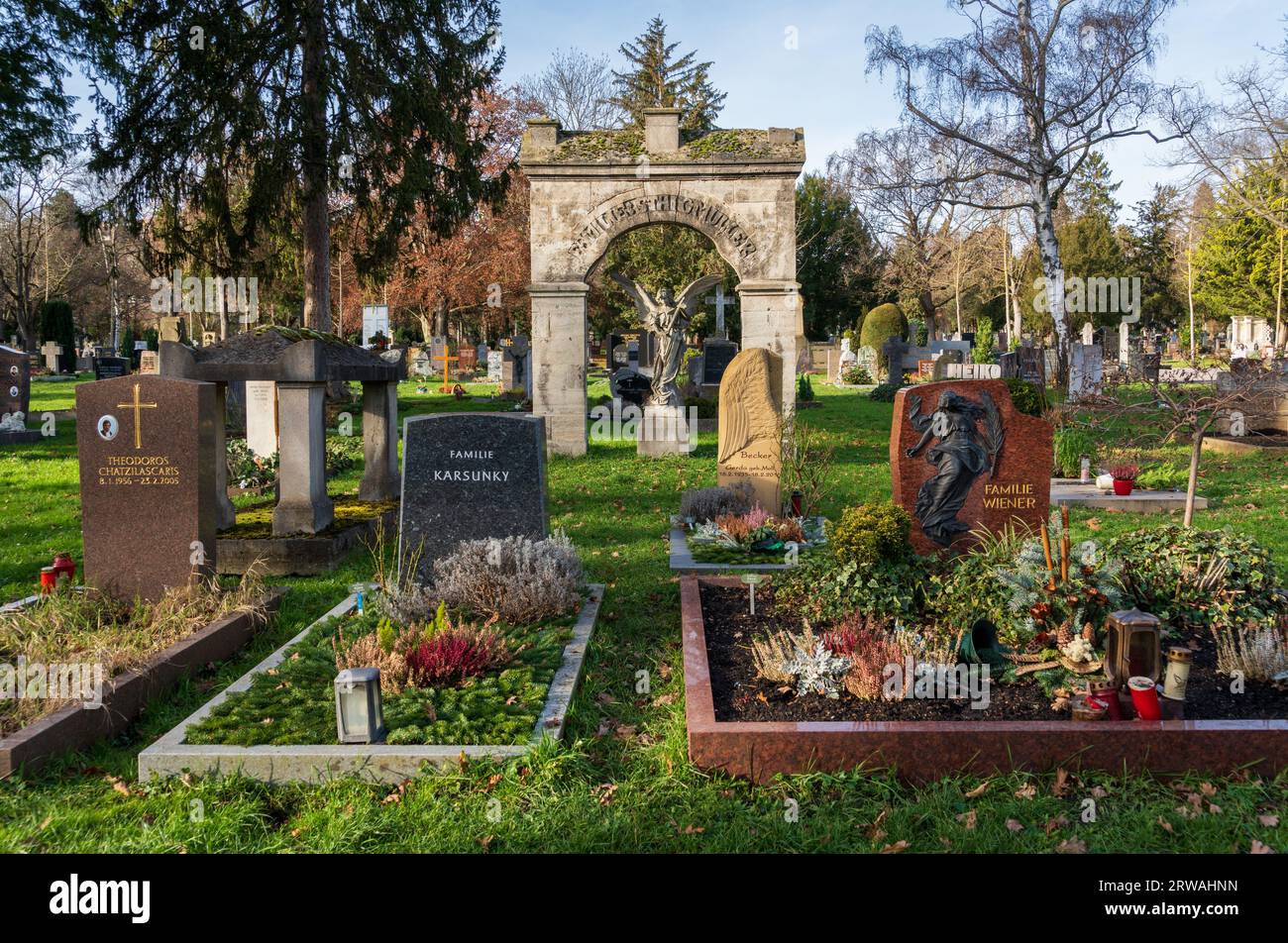Pragfriedhof cemetery view hi-res stock photography and images - Alamy