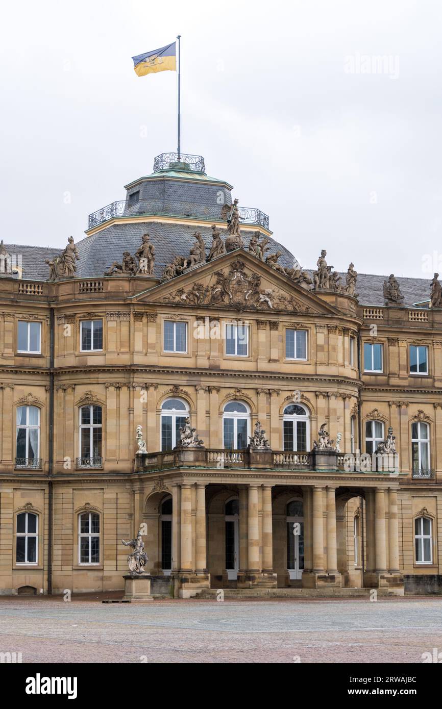 New Castle Neues Schloss, Castle in Stuttgart, Germany Stock Photo - Alamy