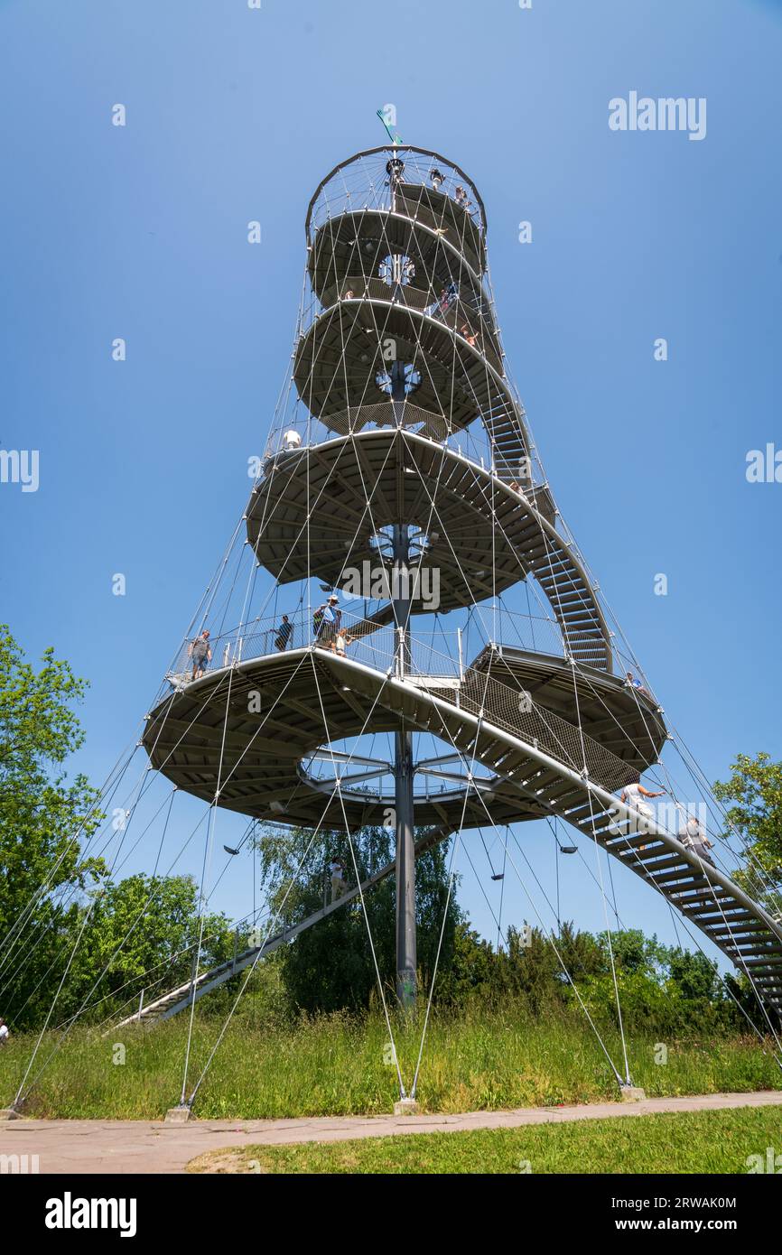 The Nature Park and Garden; Höhenpark Killesberg in Stuttgart, Germany ...