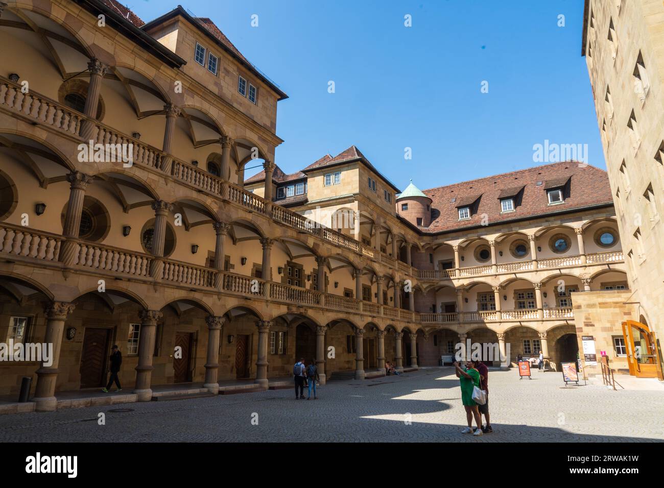 The Old Castle (Altes Schloss), in Stuttgart, Germany Stock Photo - Alamy