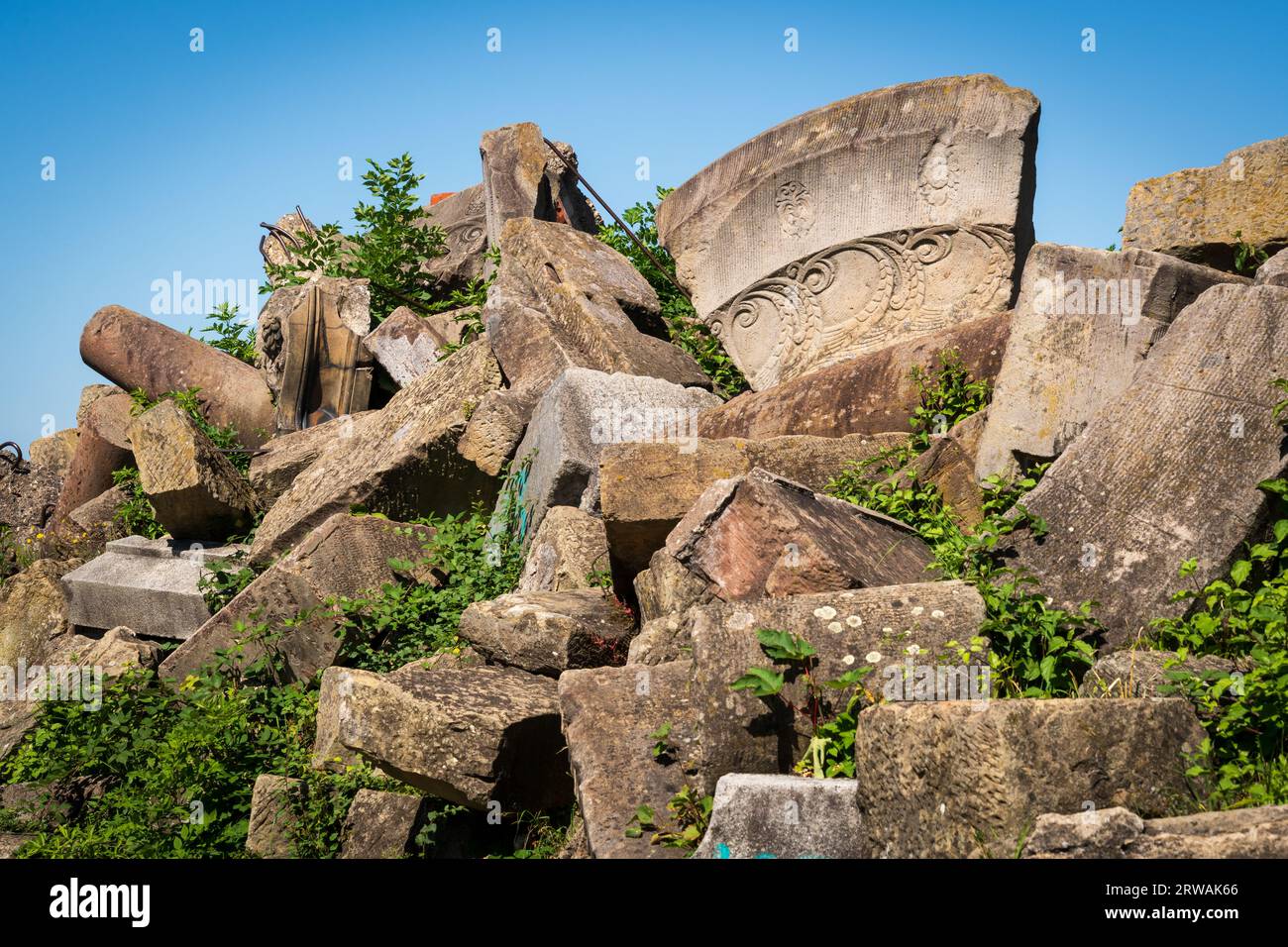 The Birkenkopf, Rubble Hill in Stuttgart, Germany Stock Photo - Alamy