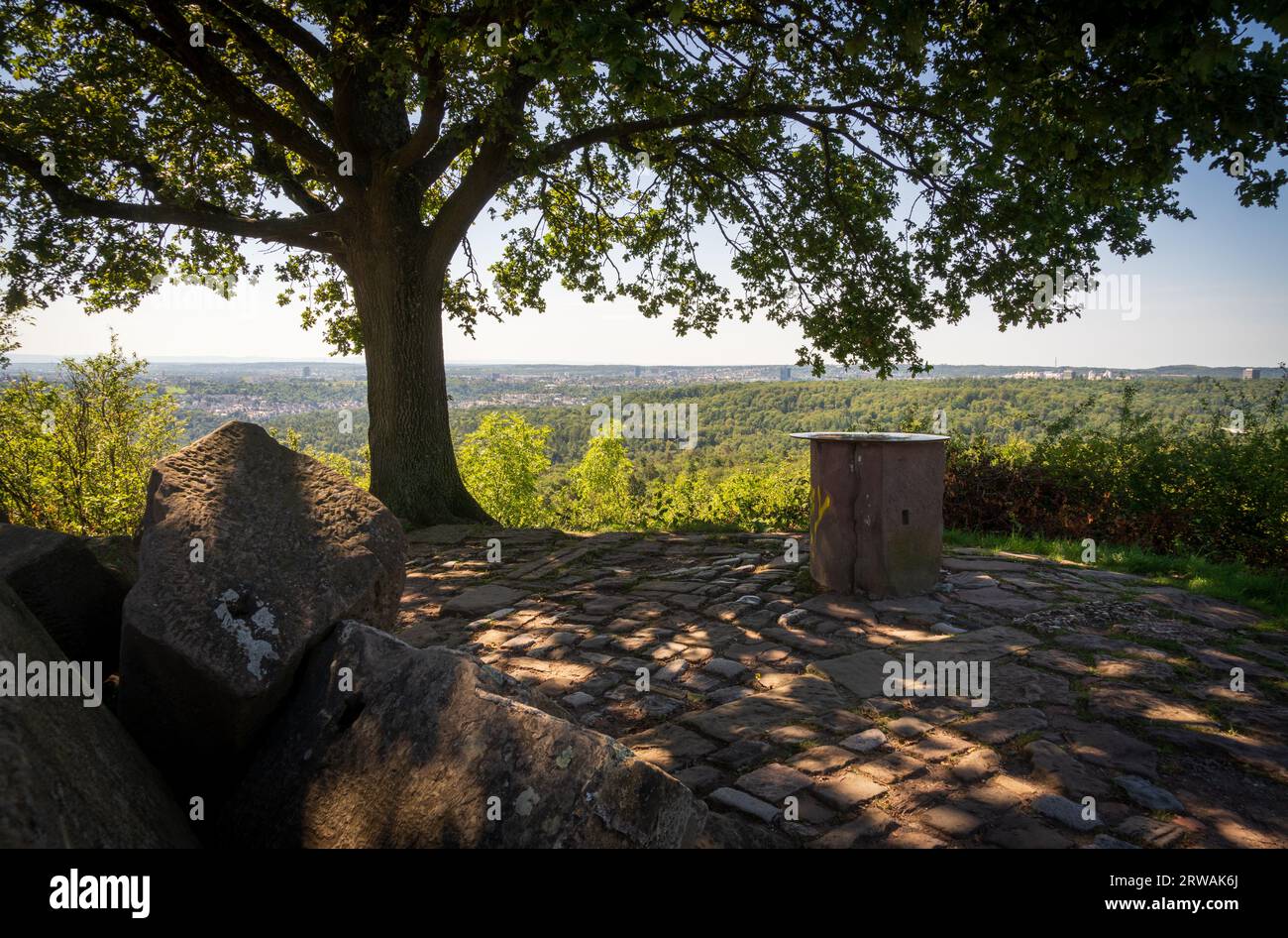 The Birkenkopf, Rubble Hill in Stuttgart, Germany Stock Photo - Alamy