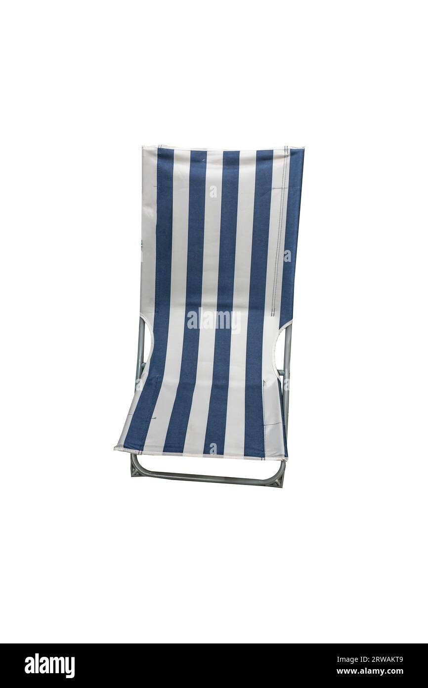 Chair sit outside isolated on white background Stock Photo - Alamy