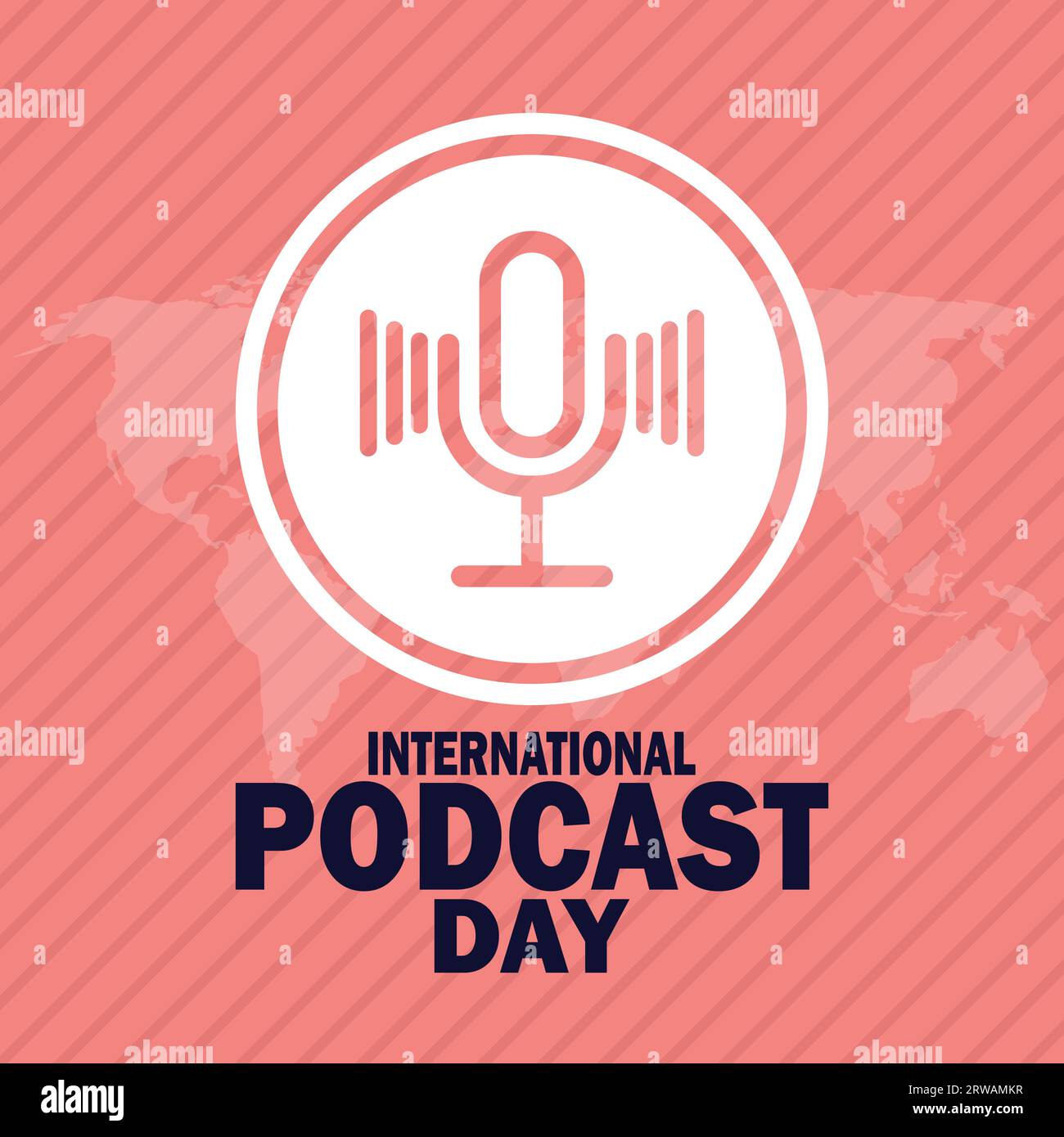 International Podcast Day Vector illustration. Holiday concept ...